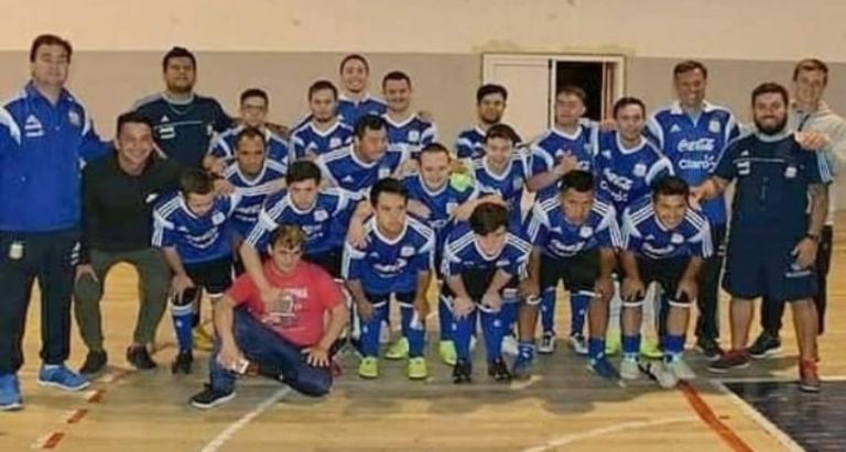 Alejandro Caínzos celebró el subcampeonato de una Selección Argentina ...